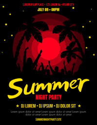SUMMER ROCK PARTY FLYER Template | PosterMyWall
