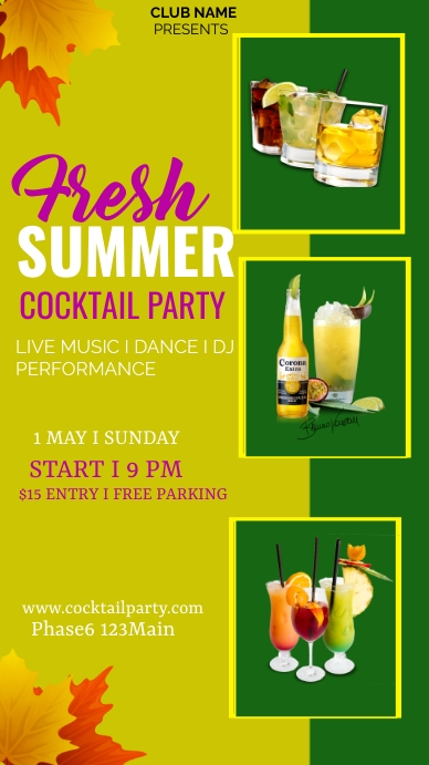 Plantilla de Fiesta de Verano Insta Template.e | PosterMyWall