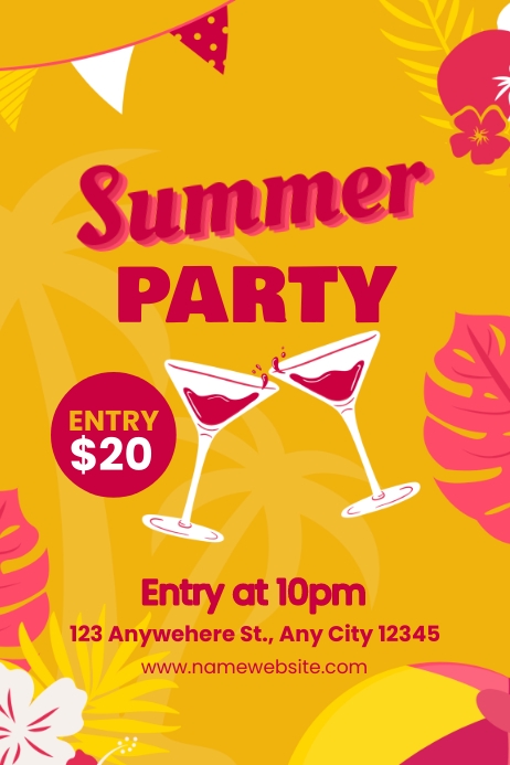 Copy of Summer Party Poster | PosterMyWall