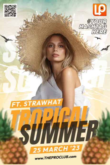 Summer Party Poster Template | PosterMyWall