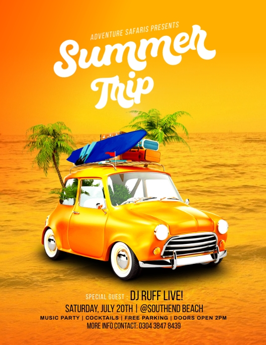 Copy of Summer party poster | PosterMyWall
