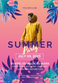 Summer Party Poster Template | PosterMyWall