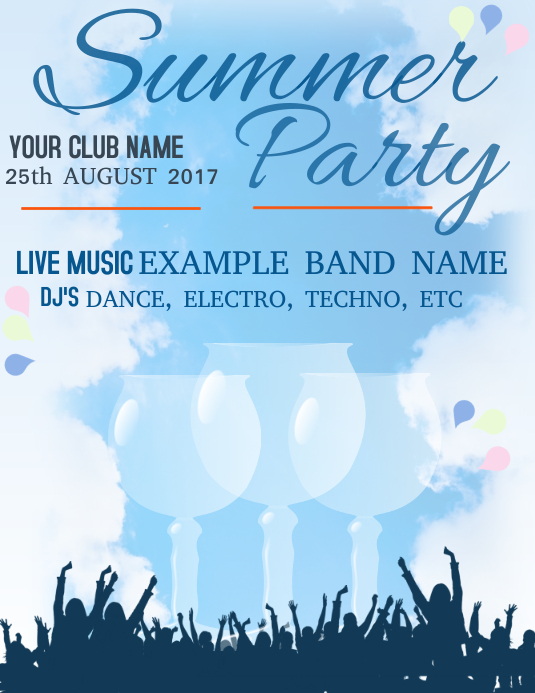 Copy of Summer Party | PosterMyWall