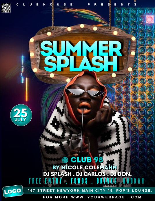 Plantilla de summer party posters | PosterMyWall