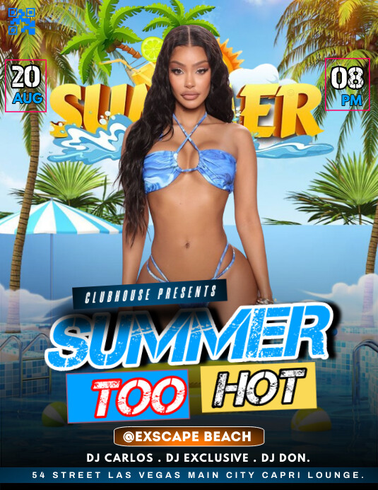 Plantilla de summer party posters | PosterMyWall