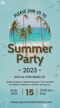 summer party template | PosterMyWall