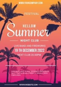SUMMER PARTY TEMPLATE | PosterMyWall