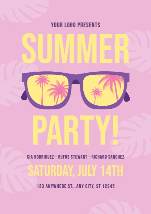 summer party template | PosterMyWall