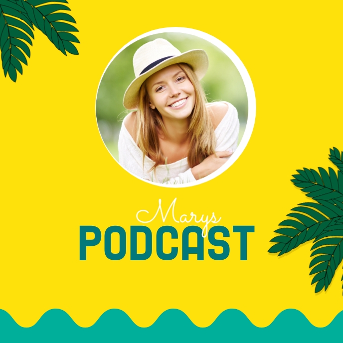 Summer Podcast Template | PosterMyWall