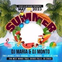 Pool Party Template | PosterMyWall
