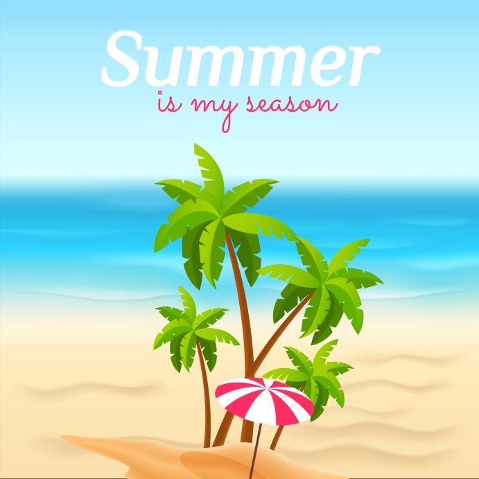 Summer post Template | PosterMyWall