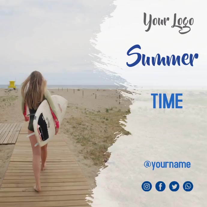 Summer Postcard Template | PosterMyWall