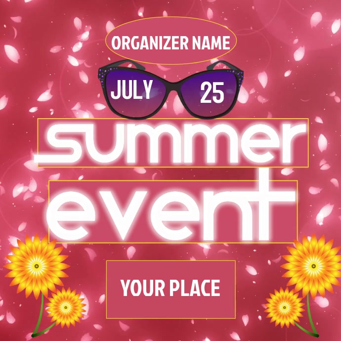 Copy of summer poster | PosterMyWall