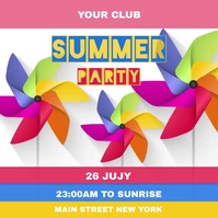 SUMMER EVENT VIDEO FLYER POSTER TEMPLATE | PosterMyWall