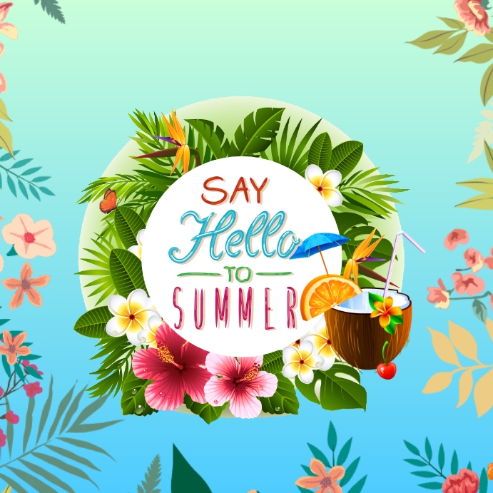 Summer poster Template | PosterMyWall