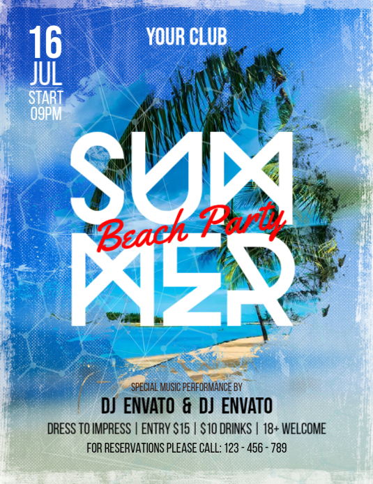 Summer Poster Template | PosterMyWall