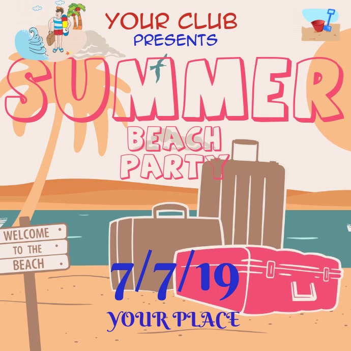 Copy of summer poster | PosterMyWall