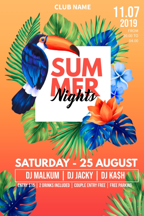 Copy of Summer Poster | PosterMyWall