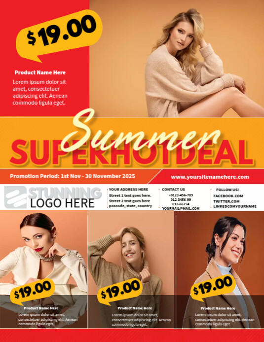 Summer Product Deal ads Template | PosterMyWall