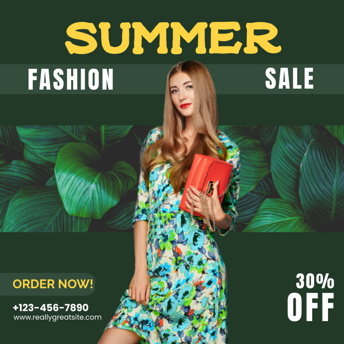 SUMMER PROMOTION INSTAGRAM POST Templat | PosterMyWall