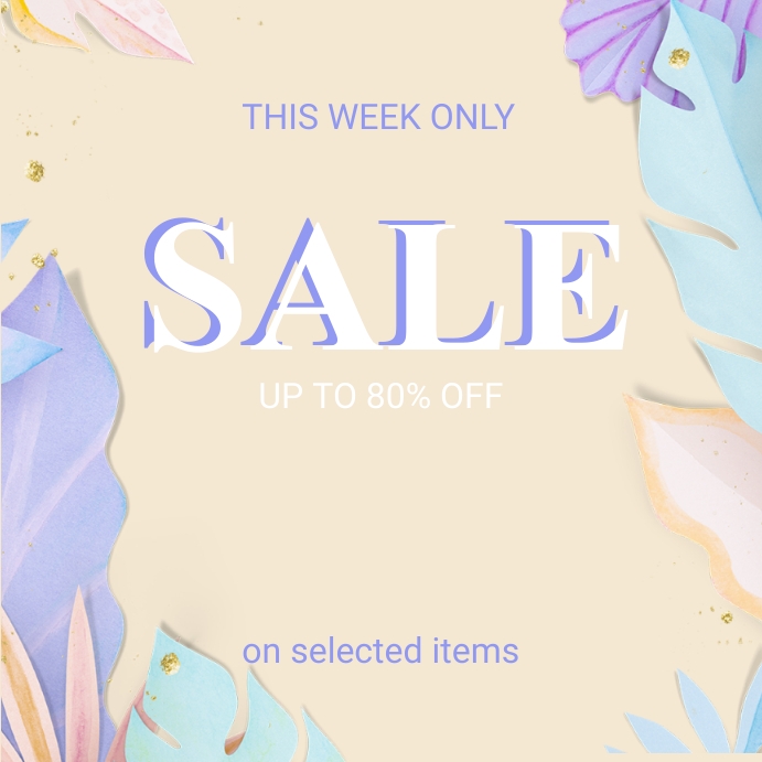 Summer Sale AD Template | PosterMyWall