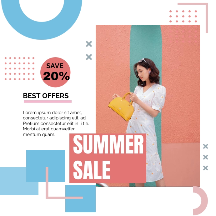 Plantilla de Summer Sale Ads | PosterMyWall