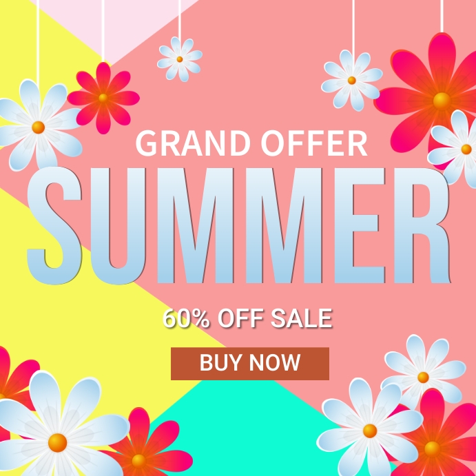 Summer Sale Ads Templat | PosterMyWall