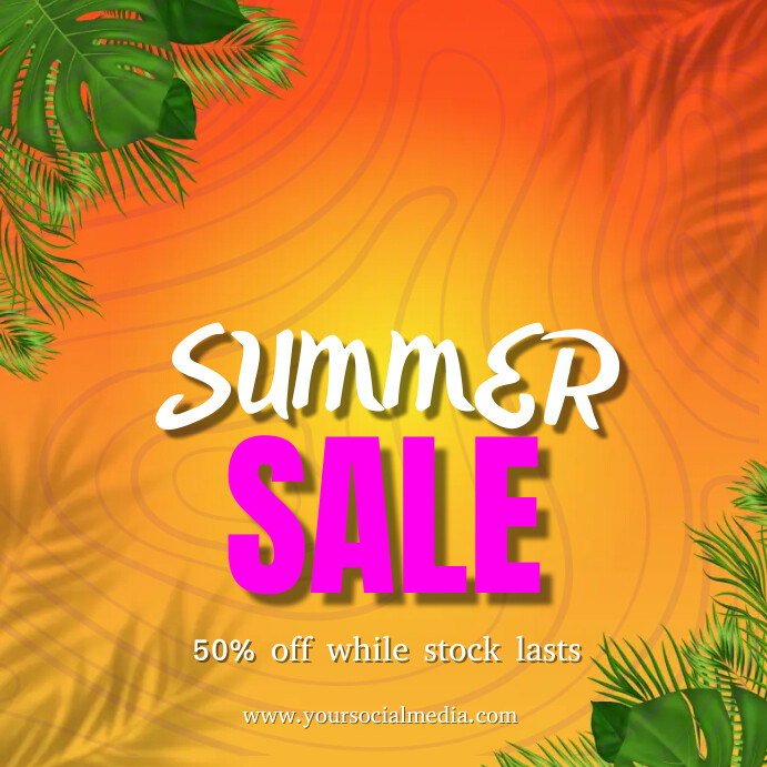 Copy of summer sale | PosterMyWall