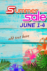 Summer Savings Poster Template | PosterMyWall