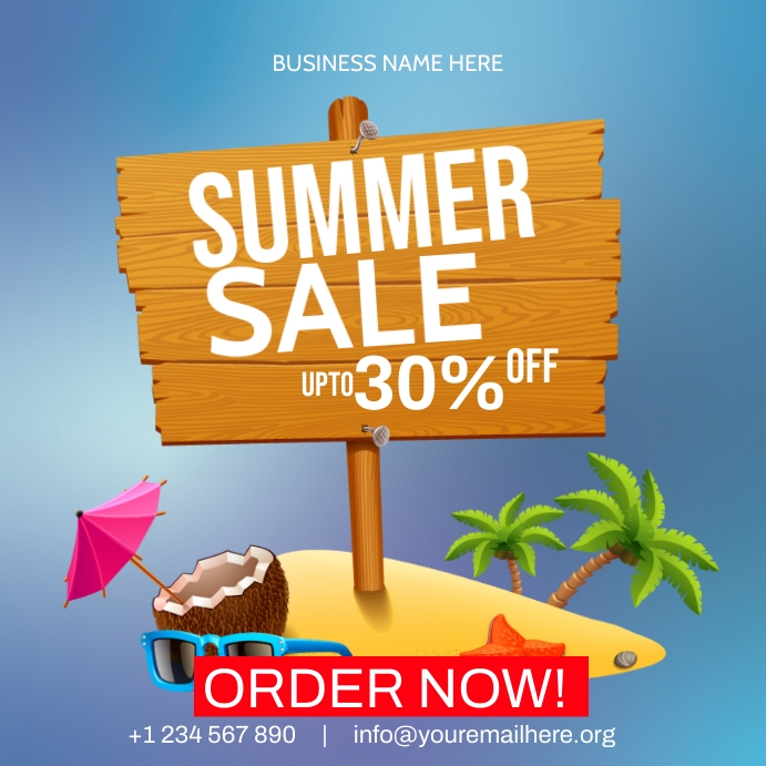 summer sale Template | PosterMyWall