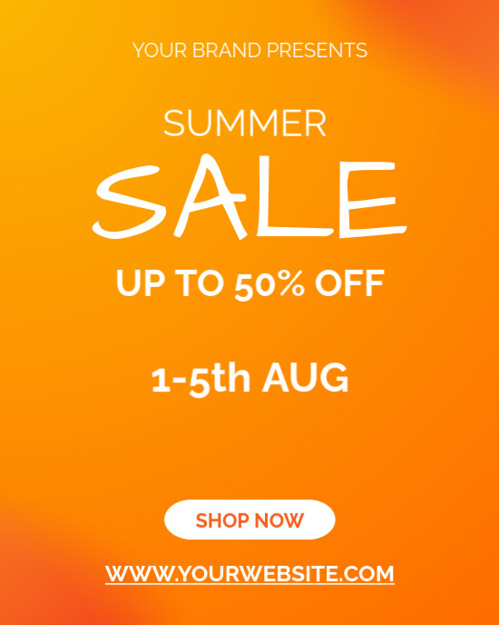 Copy of SUMMER SALE | PosterMyWall