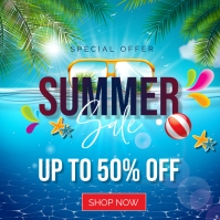 Summer Sale Event Template | PosterMyWall