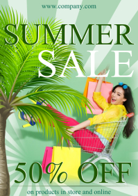 Summer Retail Sale Poster Template | PosterMyWall