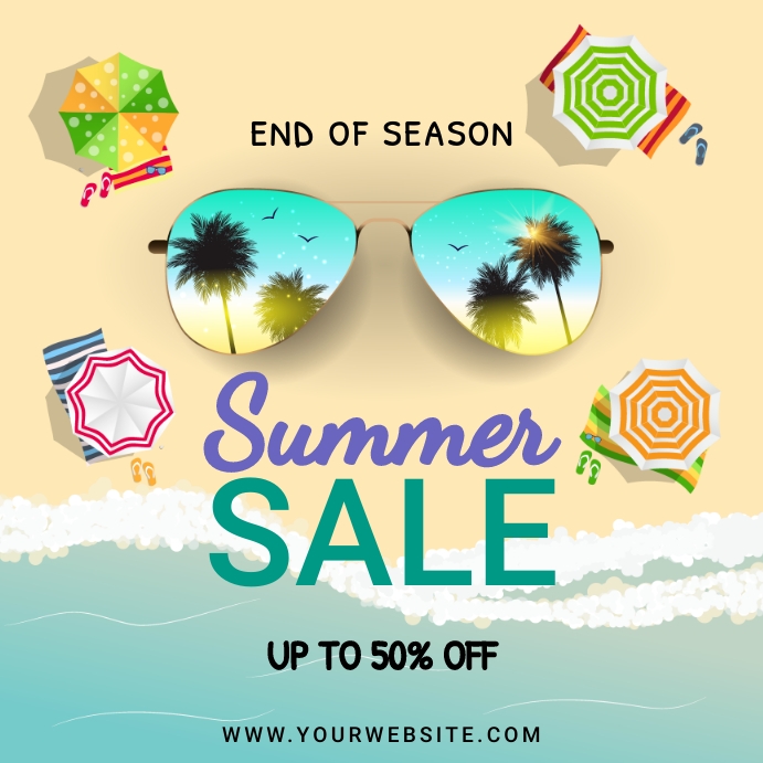 Summer Sale Template | PosterMyWall