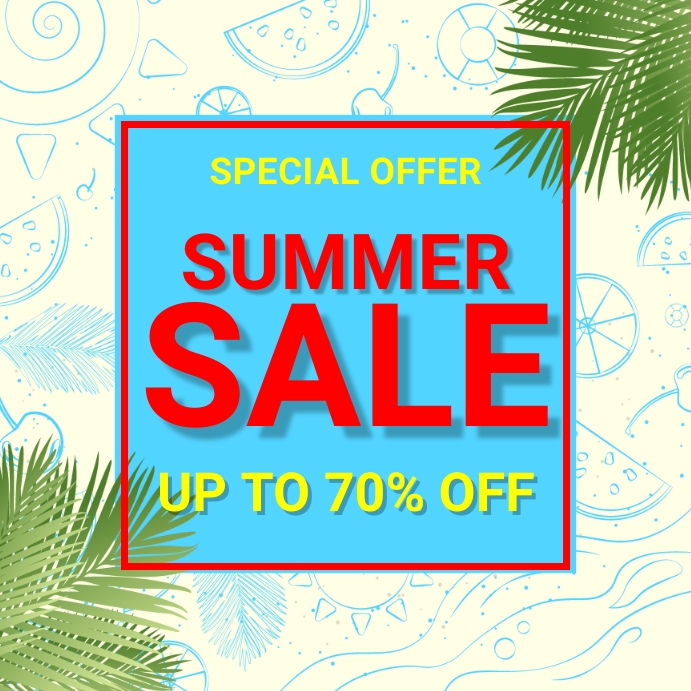 Copy of Summer Sale | PosterMyWall