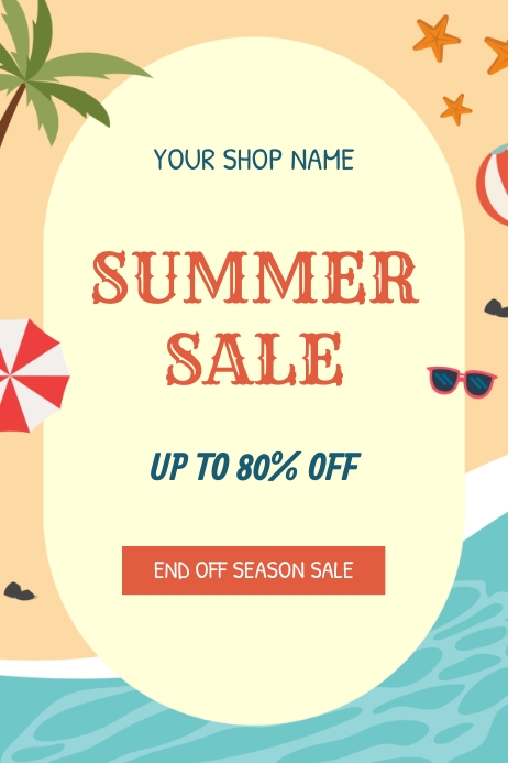 Copy of summer sale | PosterMyWall