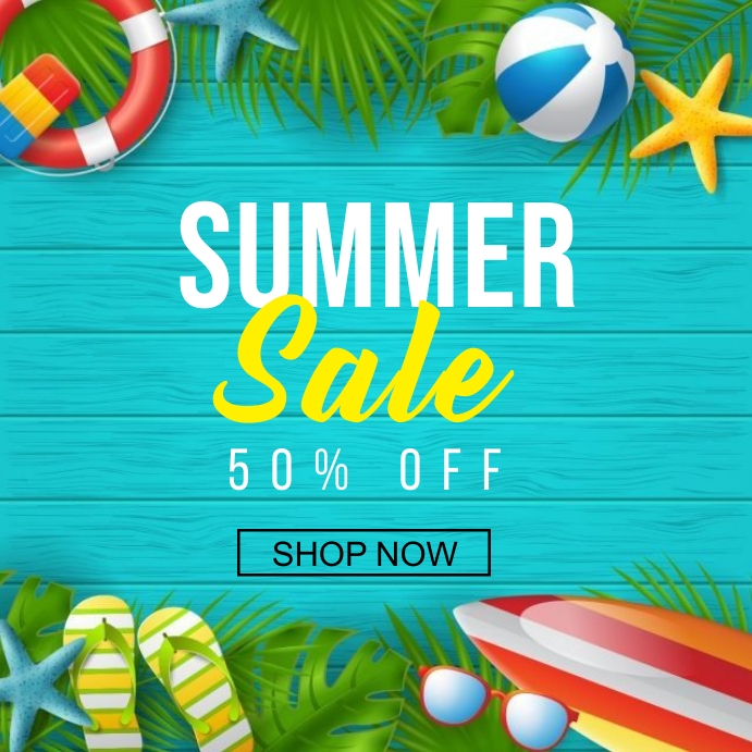 SUMMER SALE Template | PosterMyWall