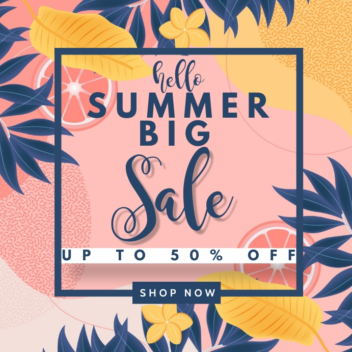 Summer Sale Template | PosterMyWall