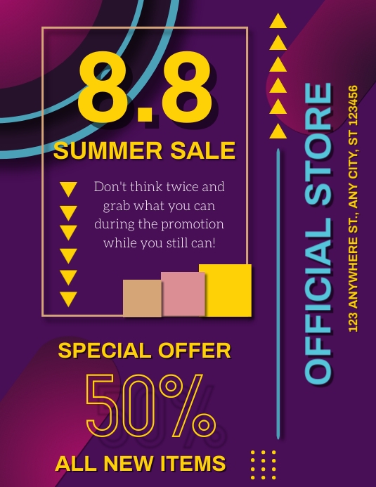 SUMMER SALE Template | PosterMyWall