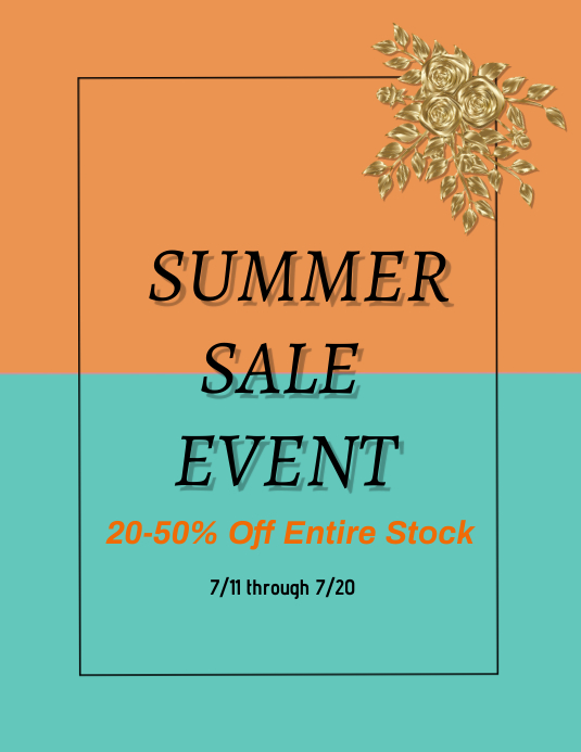 summer sale Template | PosterMyWall