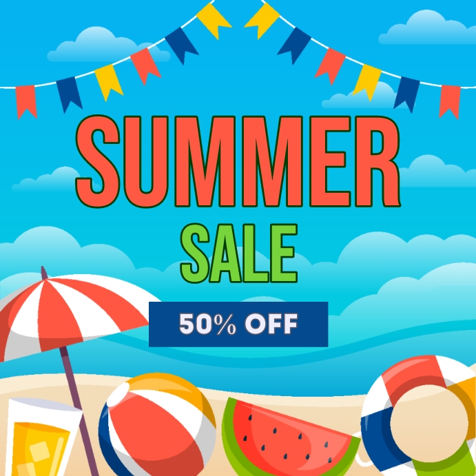 Copy of Summer Sale | PosterMyWall