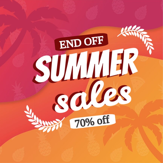 Summer Sale Template | PosterMyWall