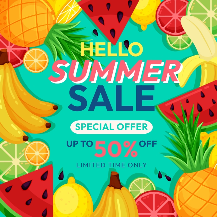 Copy of SUMMER SALE | PosterMyWall