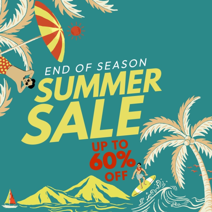 SUMMER SALE Template | PosterMyWall