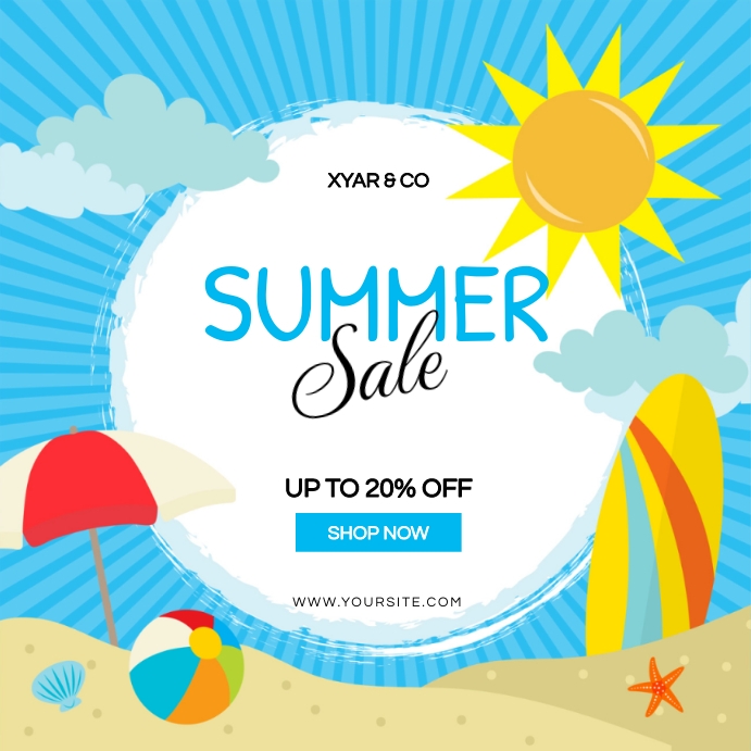 summer sale Template | PosterMyWall
