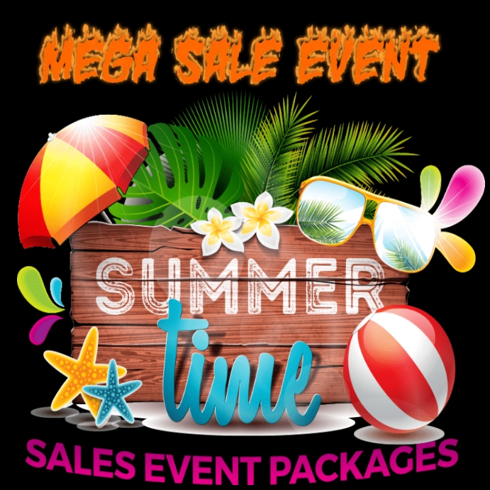 Summer sale event , sale template flyer poste | PosterMyWall