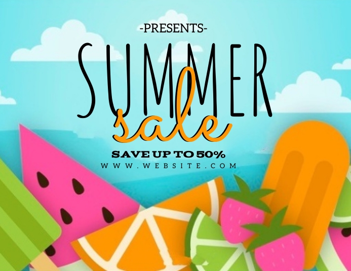 summer sale event design template | PosterMyWall
