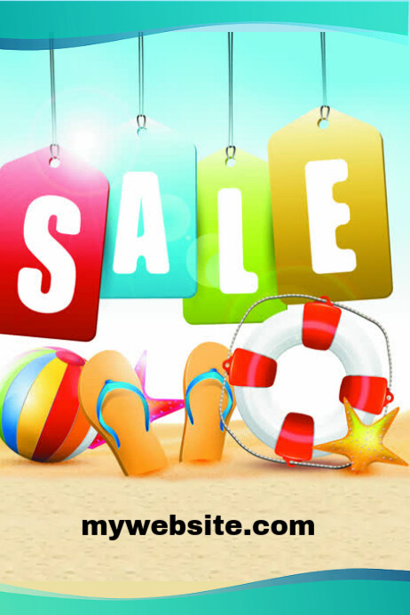 Summer Sale Event Flyer Template | PosterMyWall