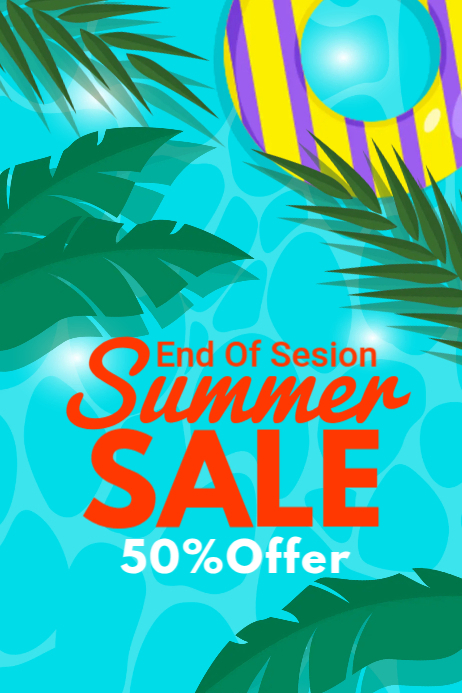 Summer Sale Flyer Template | PosterMyWall