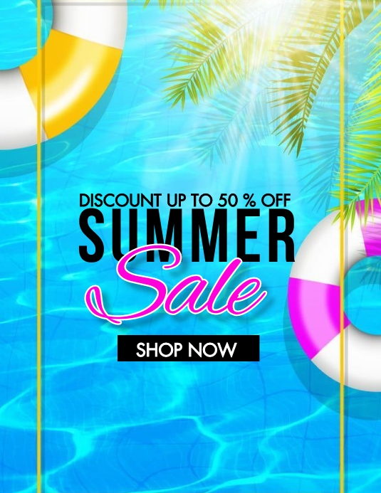 summer sale flyer Template | PosterMyWall